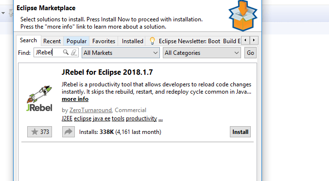Hot Reloading Using JRebel For Java Application